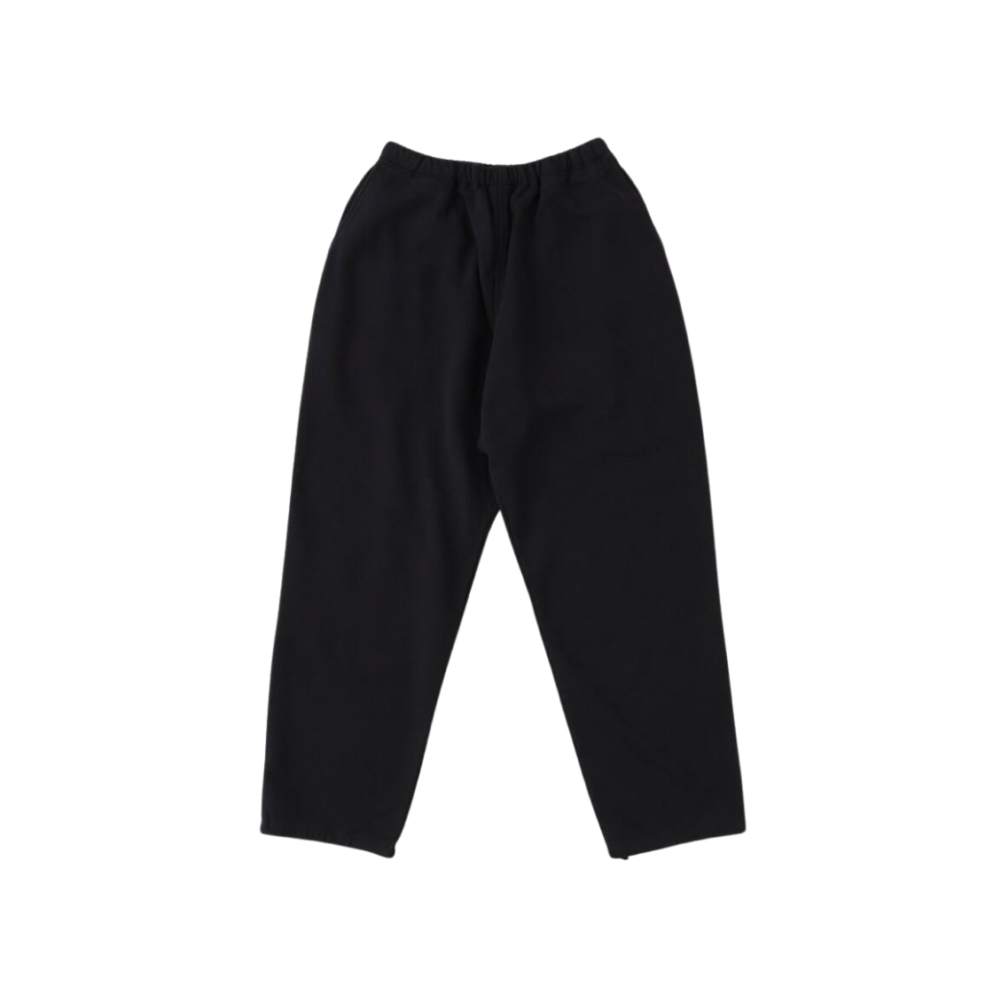 코모리 코튼 스웨트팬츠 블랙 - 24AW | Comoli | KREAM