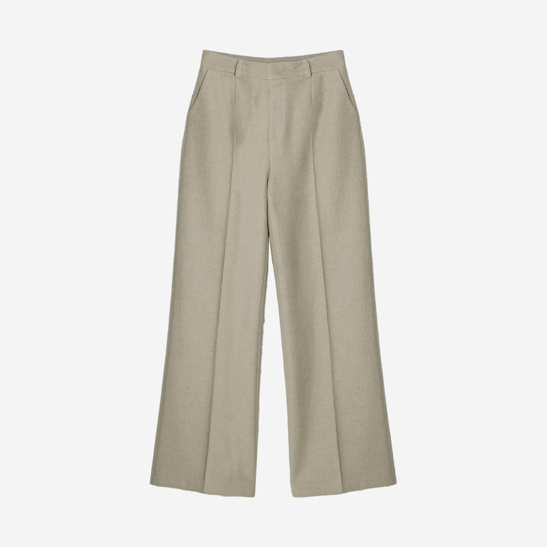 유즈 핀턱 와이드 울 슬랙스 팬츠 크림 | YUSE | KREAM