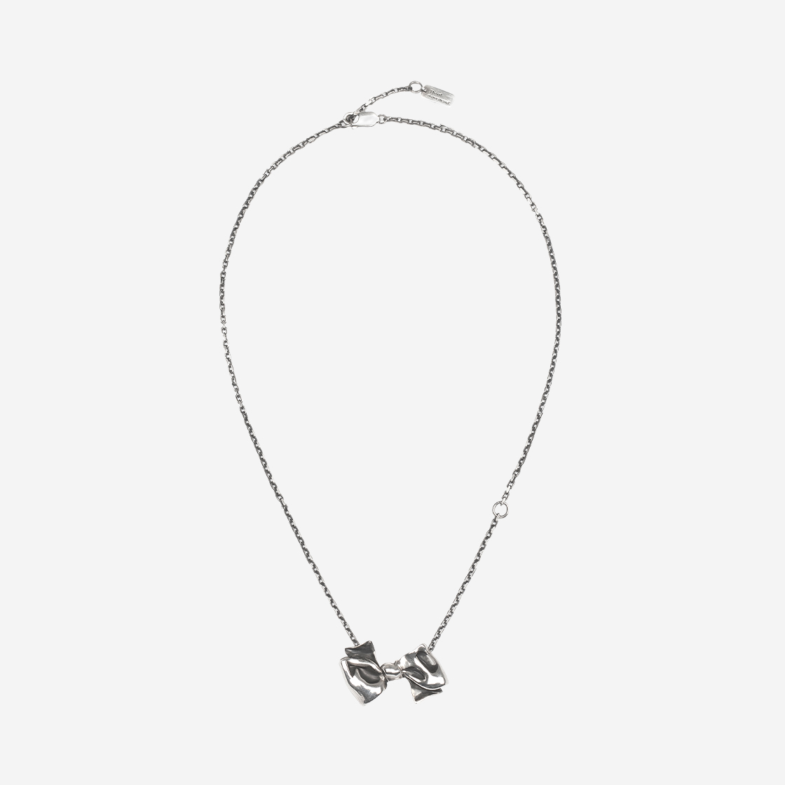 써드무브먼트 플리츠 리본 네크리스 | Third movement | KREAM