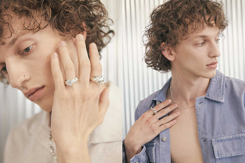 써드무브먼트 트위스트 체인 네크리스 | Third movement | KREAM