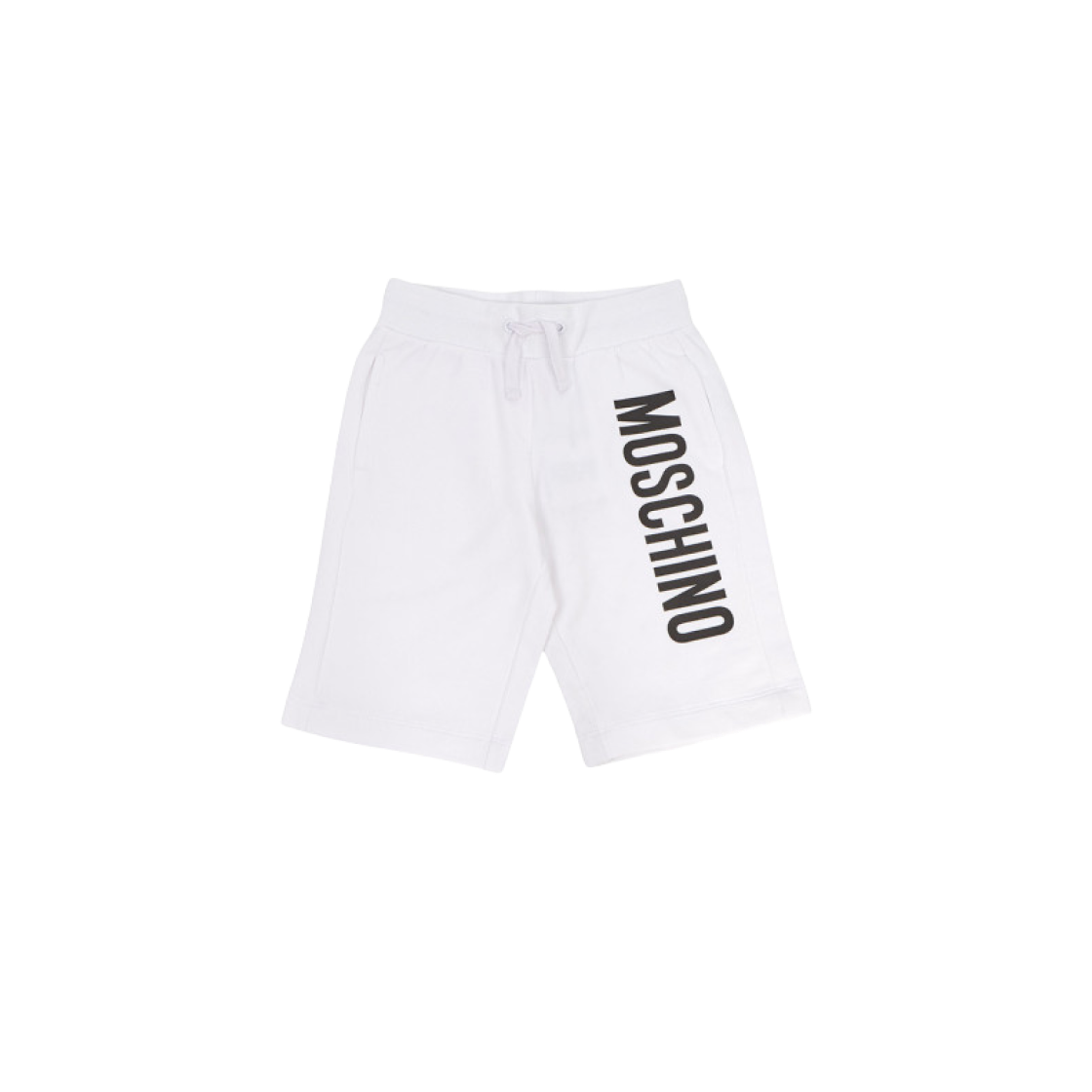 (키즈) 모스키노 로고 프린트 쇼츠 화이트 | Moschino | KREAM