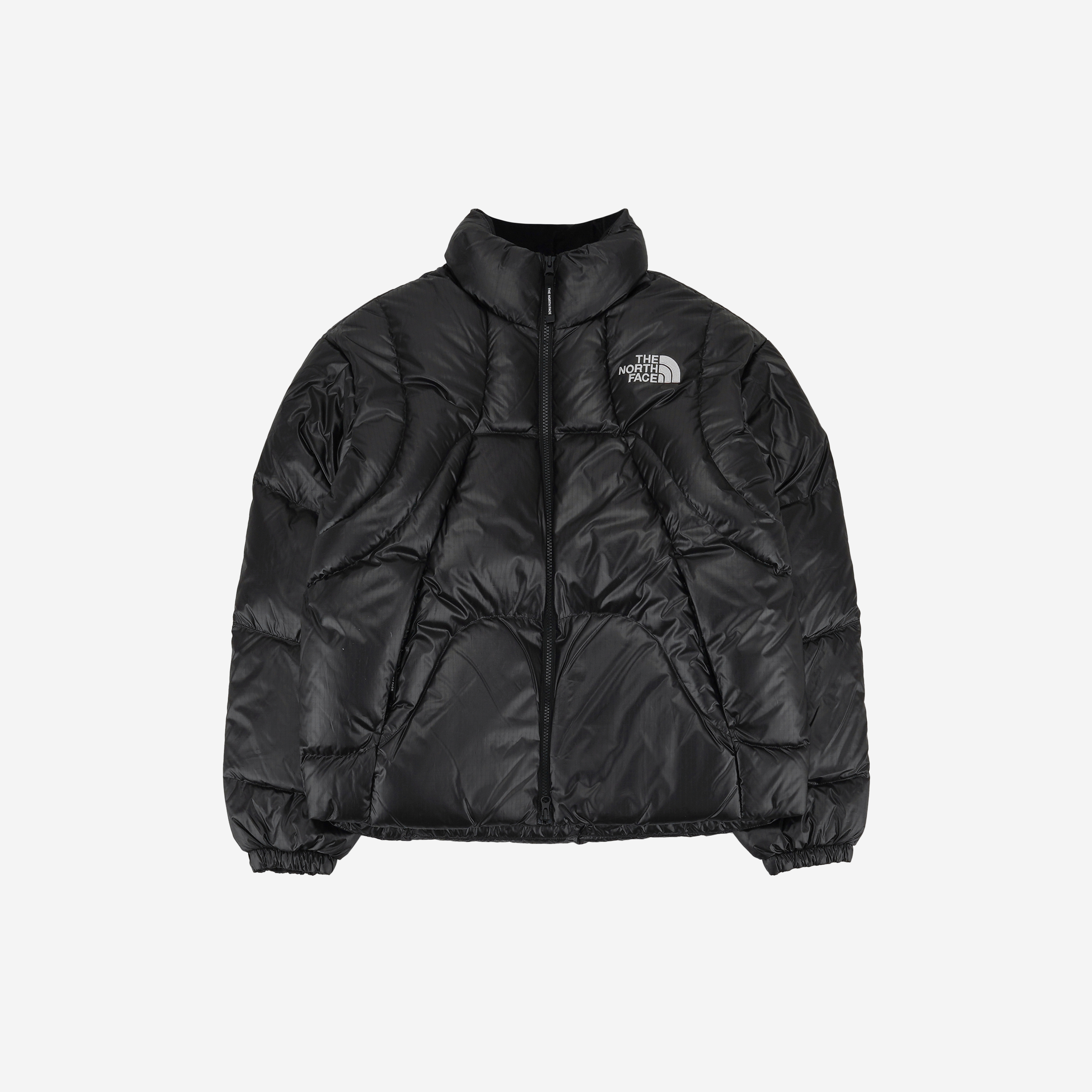 노스페이스 화이트 라벨 웨이브 RDS 다운 자켓 블랙 | KREAM