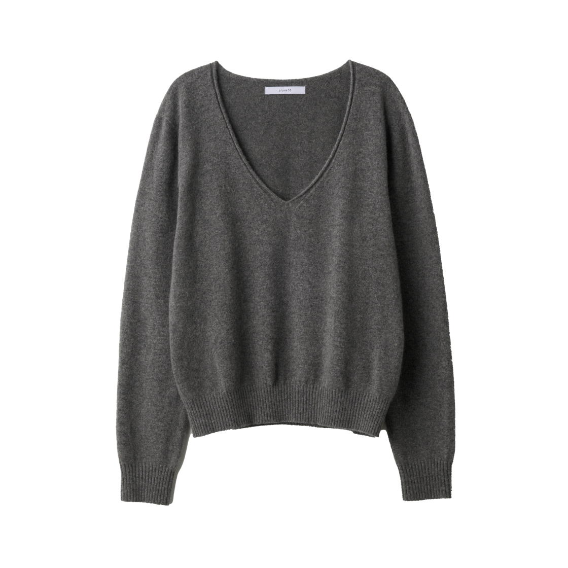 블랭크공삼 캐시미어 홀가먼트 풀오버 멜란지 그레이 | blank03 | KREAM
