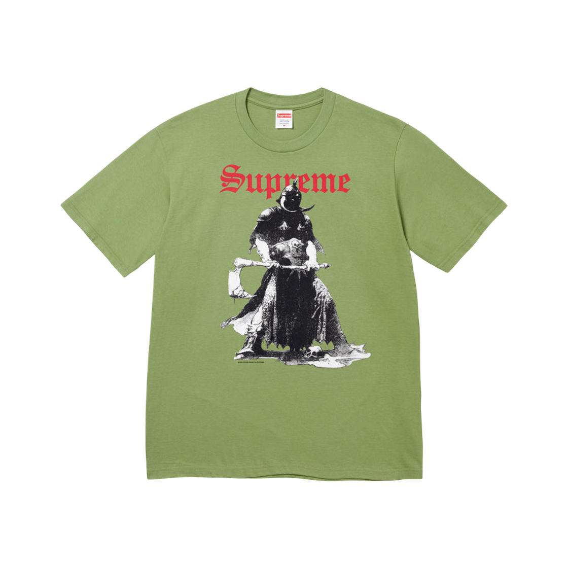 슈프림 프라제타 디스트럭션 티셔츠 모스 - 24FW | Supreme | KREAM