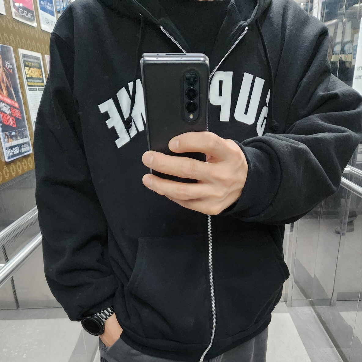 슈프림~~후드집업 사이즈L | KREAM