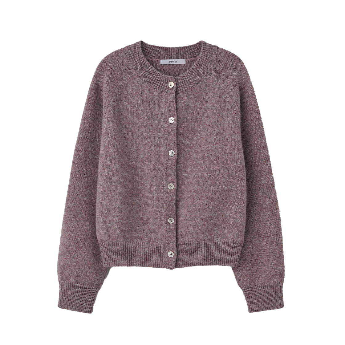 블랭크공삼 쉐기독 니트 가디건 헤더 핑크 | blank03 | KREAM