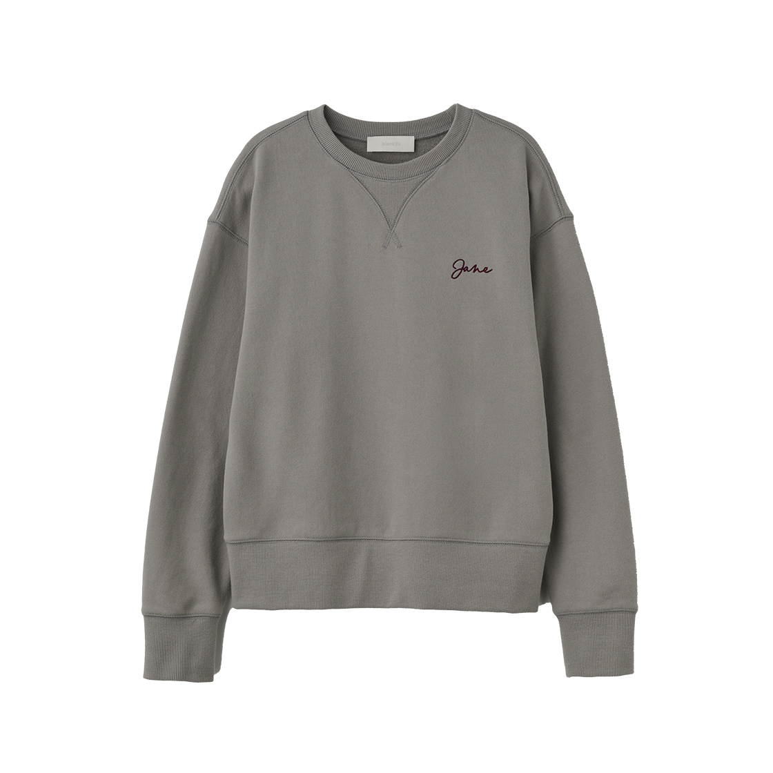 블랭크공삼 백 프린트 피치스킨 스웻셔츠 빈티지 그레이 | blank03 | KREAM