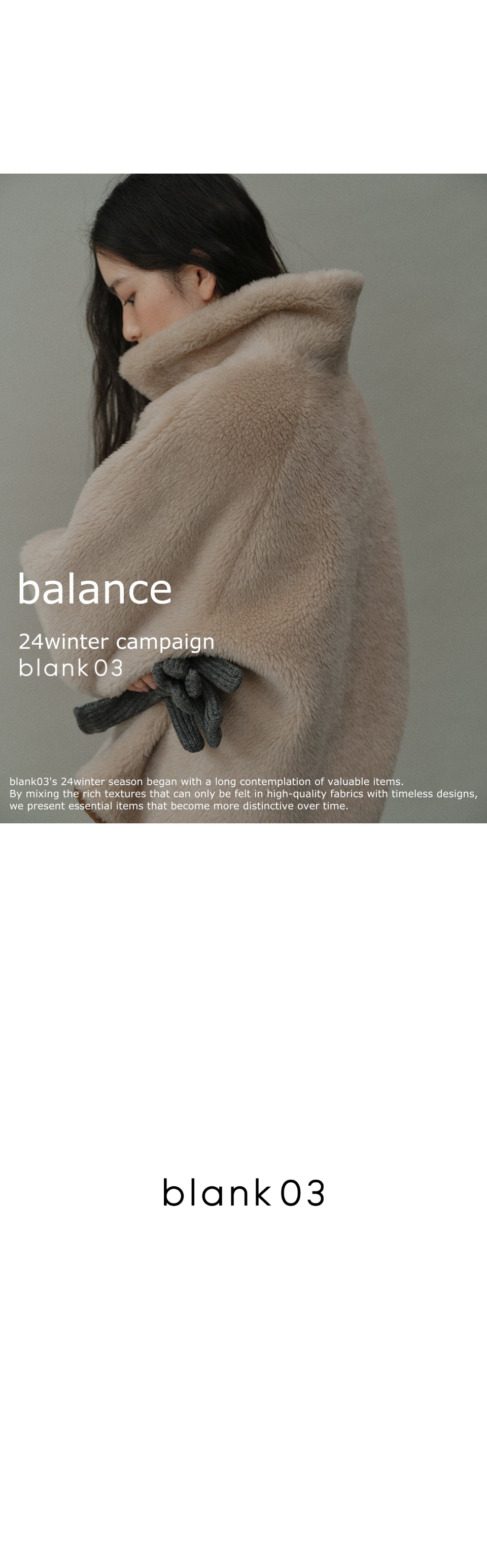 블랭크공삼 원 숄더 캔바스 백 블랙 | blank03 | KREAM