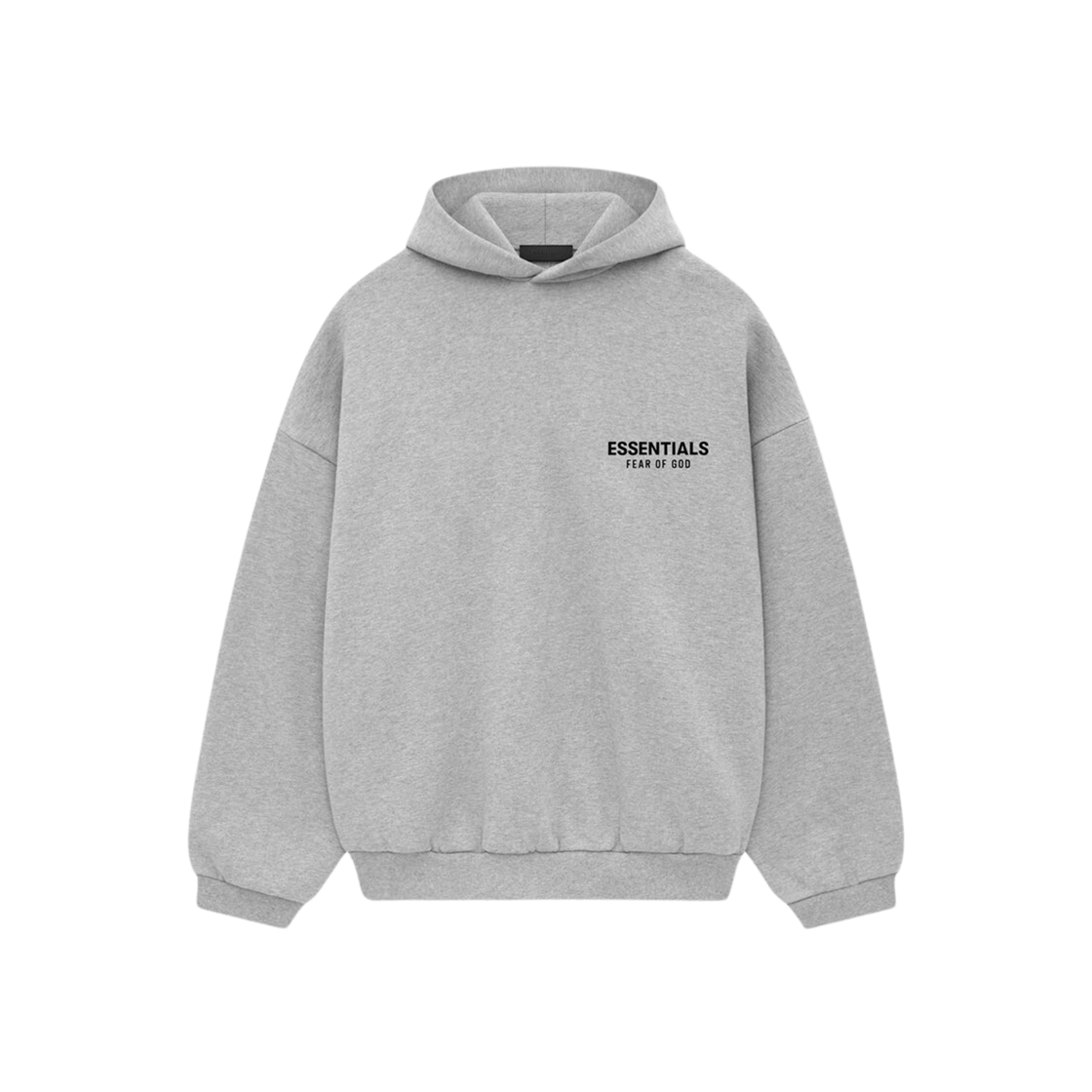 에센셜 플리스 후드 라이트 헤더 그레이 - 24FW | Essentials | KREAM