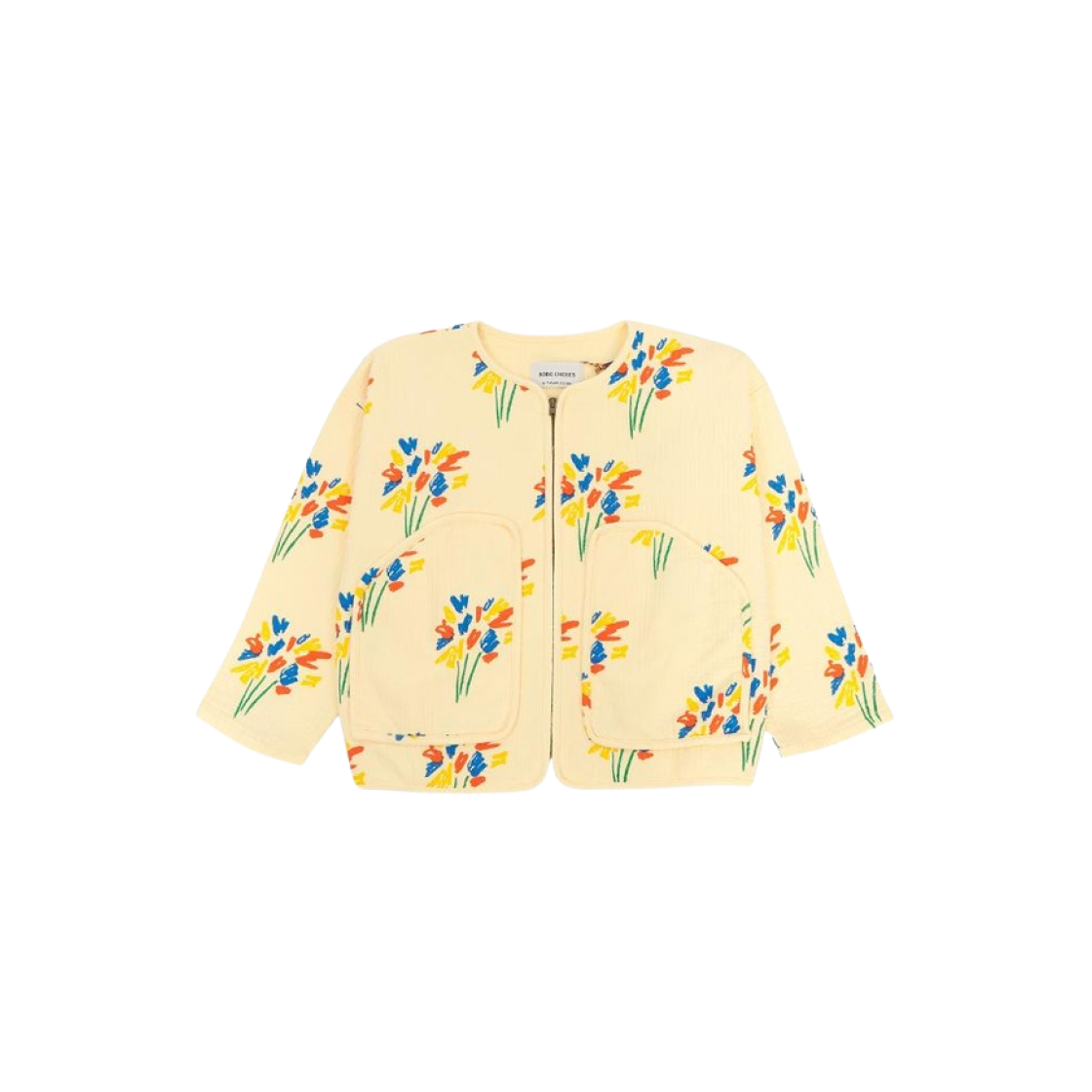 (키즈) 보보쇼즈 파이어워크 올 오버 자켓 옐로우 | Bobo Choses | KREAM