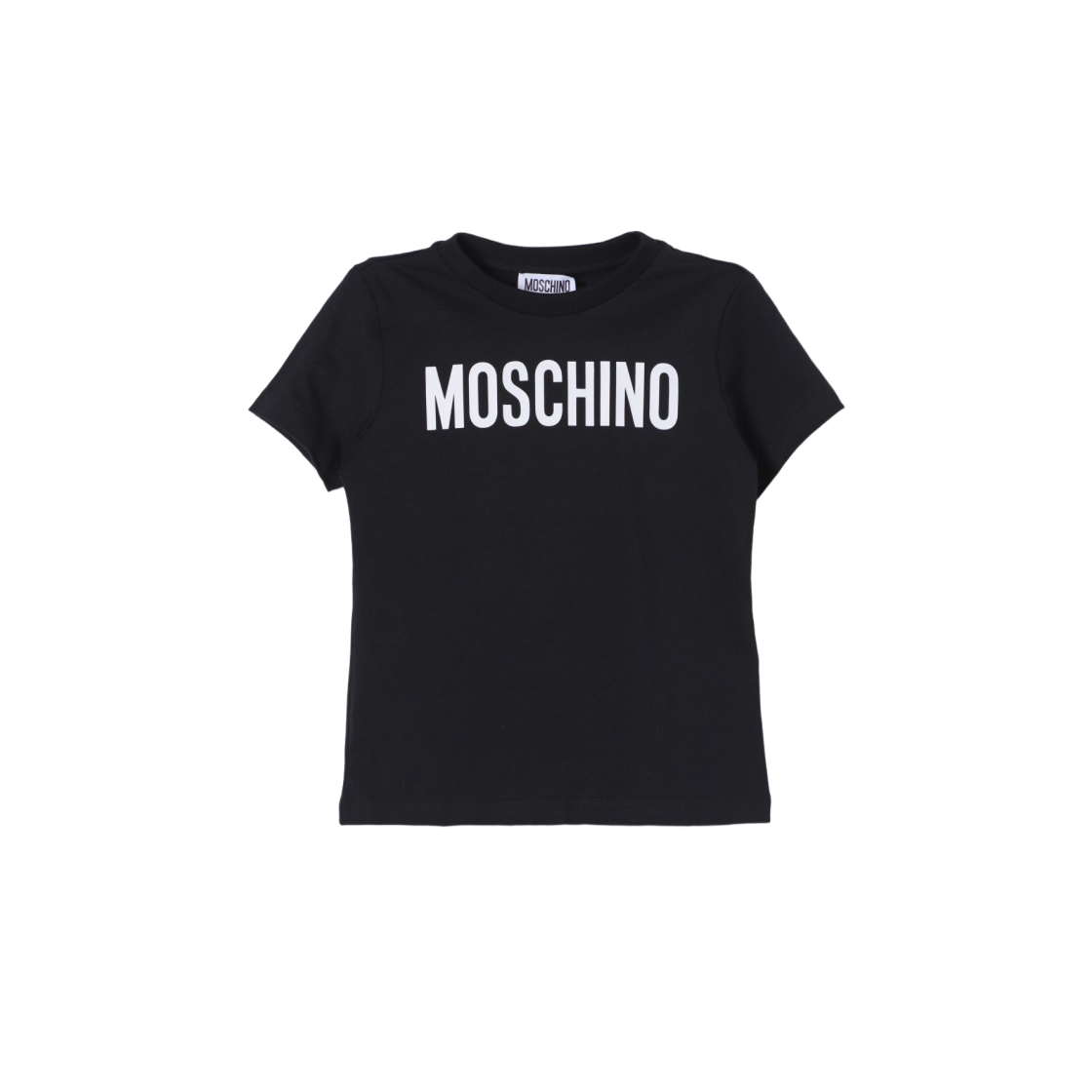 (키즈) 모스키노 비앙코 오티코 티셔츠 블랙 | Moschino | KREAM