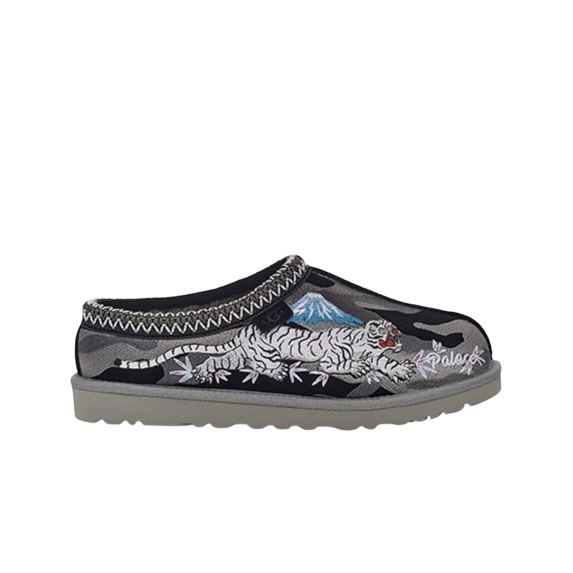 어그 x 팔라스 타스만 슬리퍼 블랙 카모 | UGG | KREAM