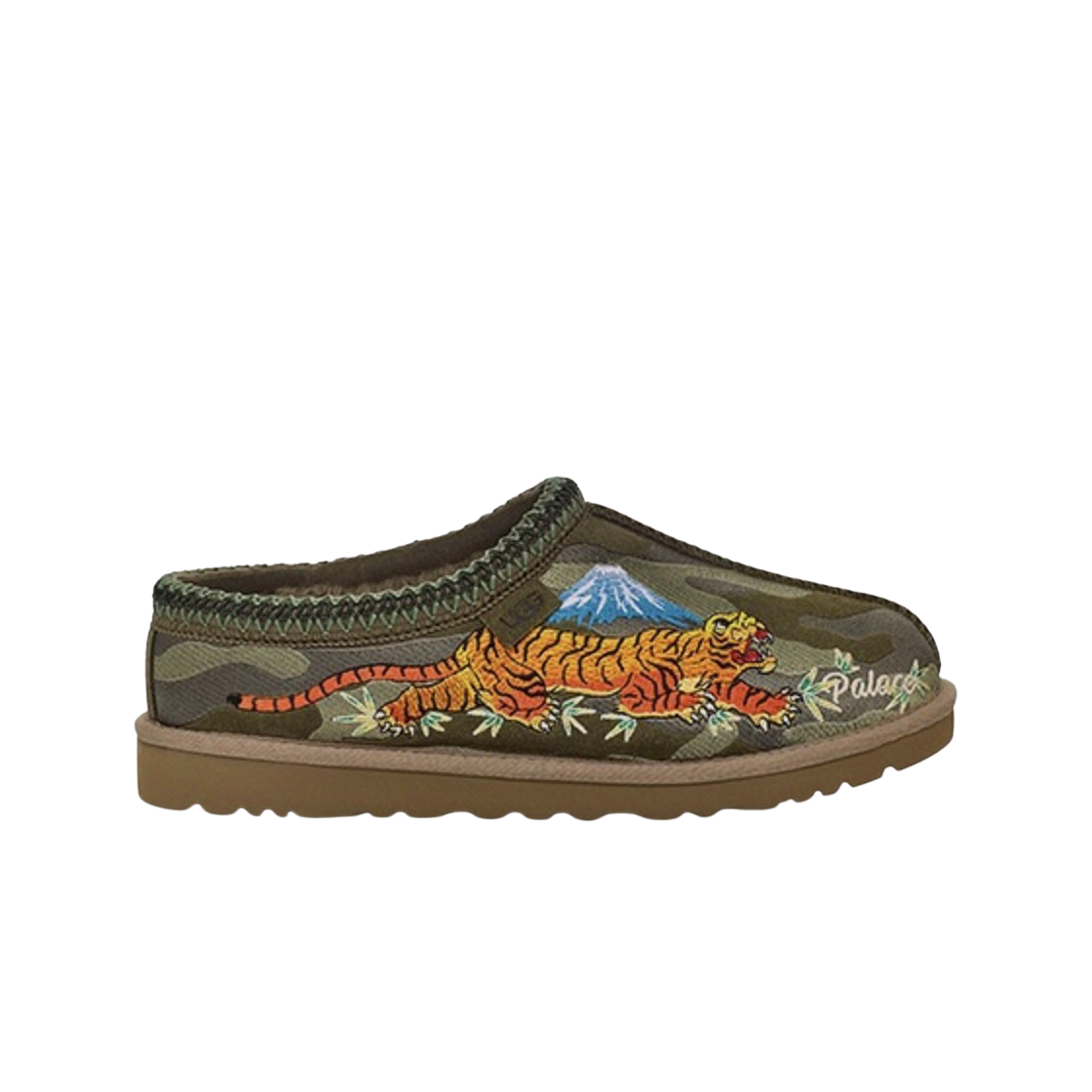 어그 x 팔라스 타스만 슬리퍼 번트 올리브 카모 | UGG | KREAM