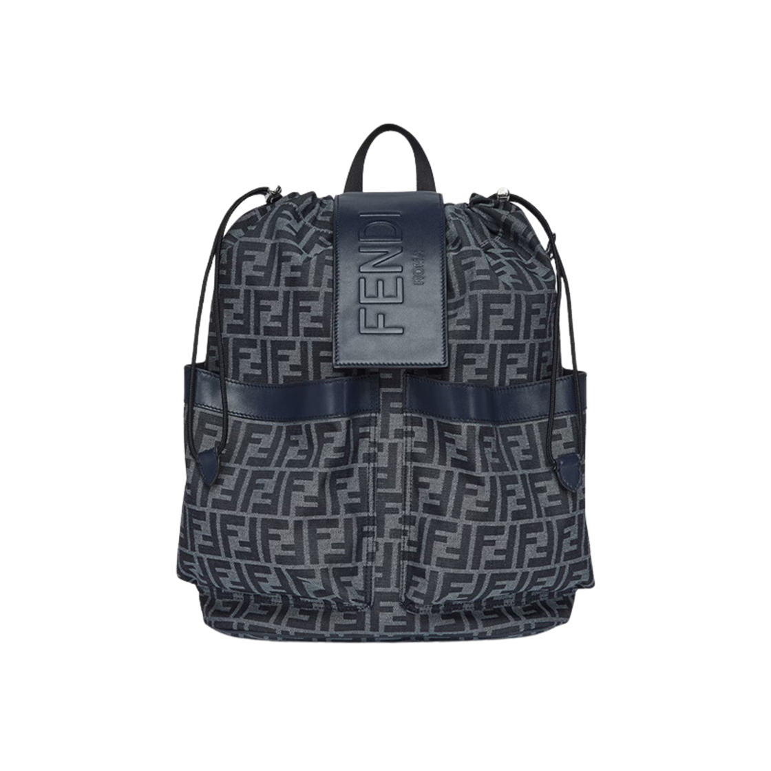 펜디 FF 자카드 스트라이크 미디움 백팩 블루 | Fendi | KREAM