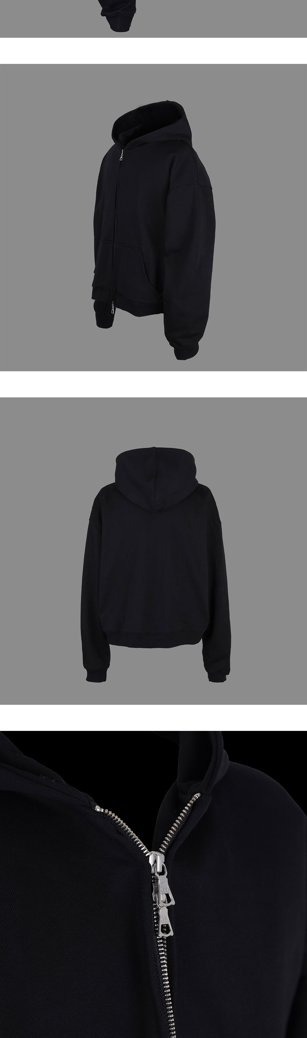 어웬드 숏핏 후드 집업 | Awende | KREAM