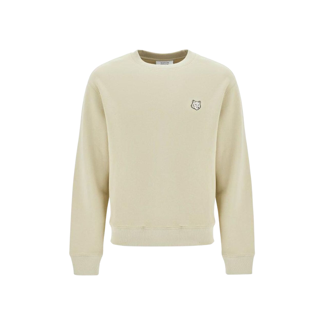 메종 키츠네 볼드 폭스 헤드 패치 컴포트 스웨트셔츠 애쉬 트리 | Maison Kitsune | KREAM