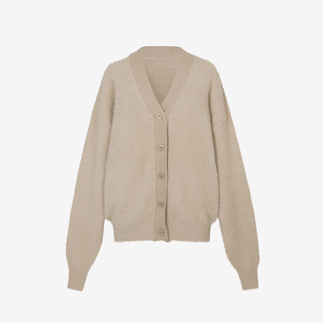 페인오어플레져 우먼 에바 퍼 가디건 베이지 | PAIN OR PLEASURE | KREAM