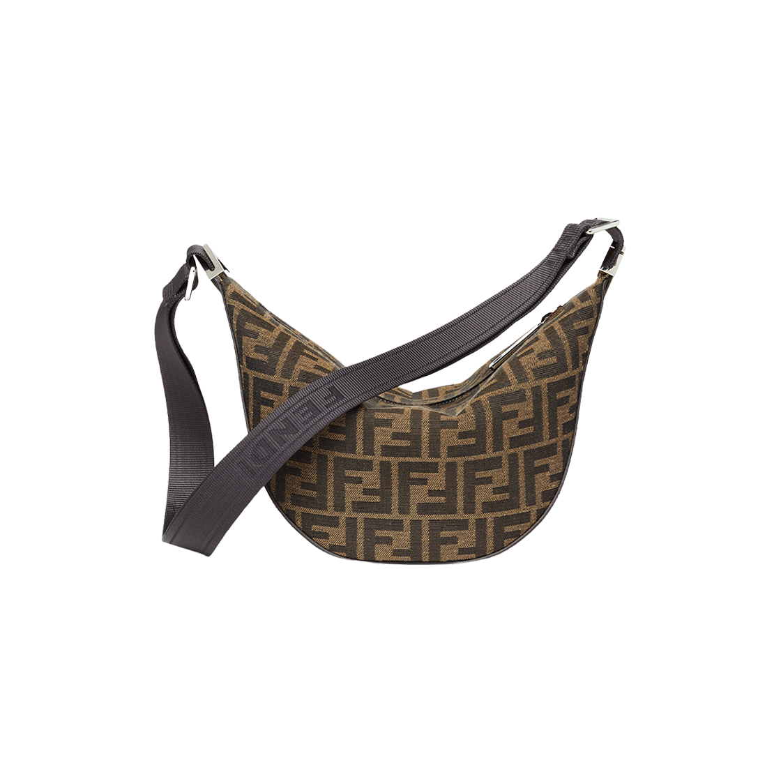 펜디 FF 자카드 멜론 스몰백 브라운 | Fendi | KREAM