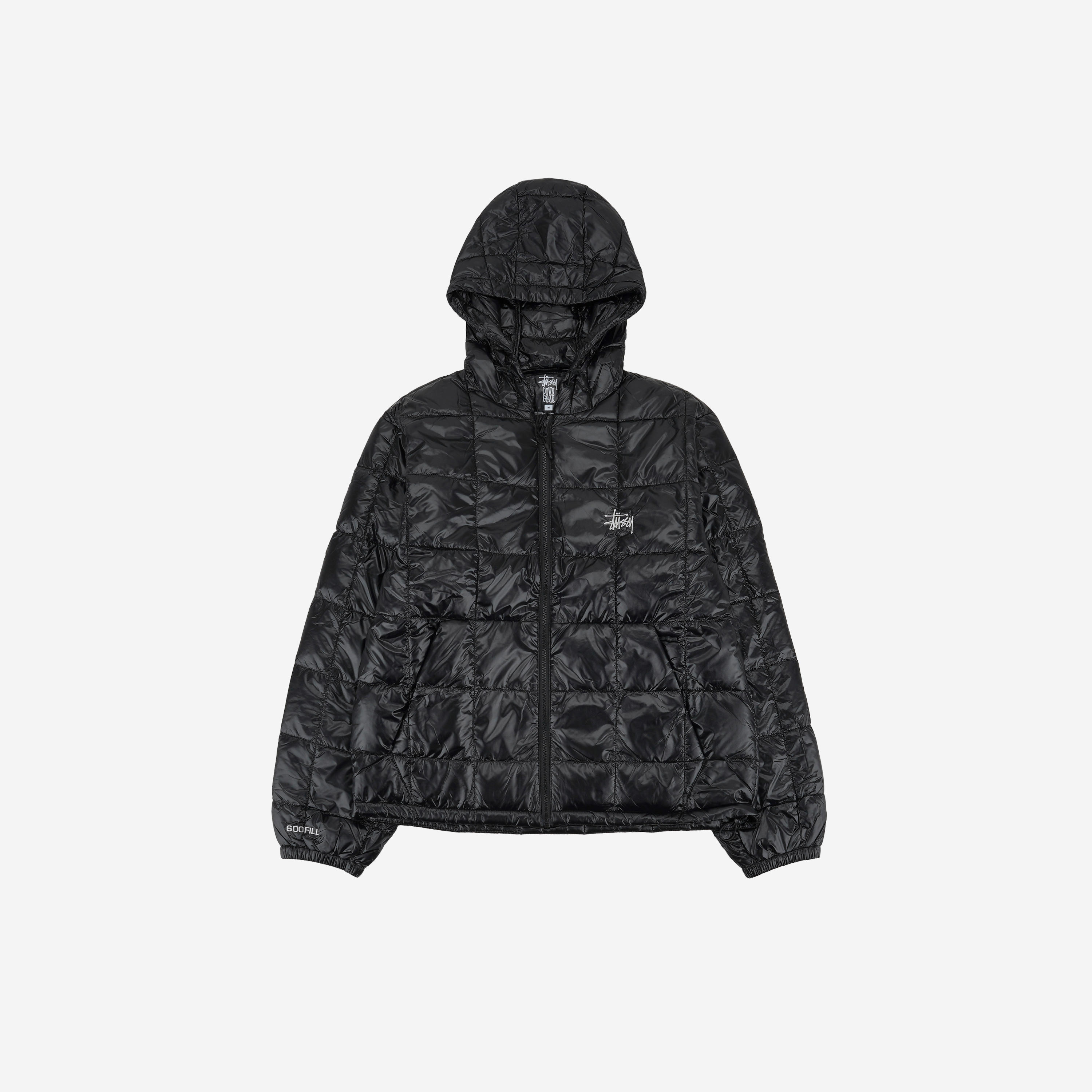 스투시 미드웨이트 후드 퍼퍼 블랙 | Stussy | KREAM 스투시 미드웨이트 후드 퍼퍼 블랙 | Stussy | KREAM