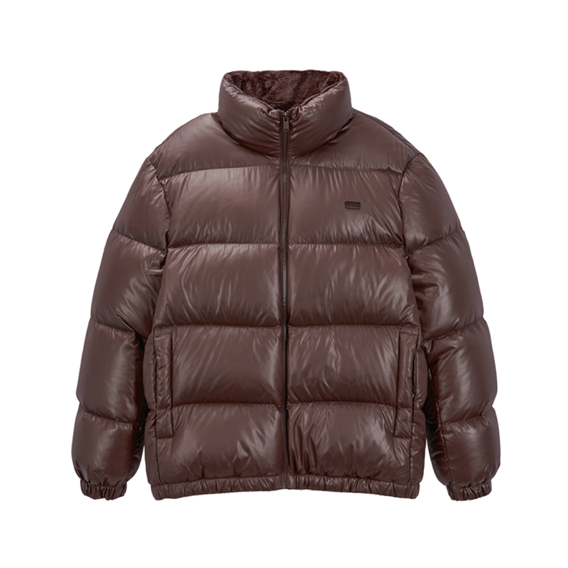 게스 뉴 베이직 푸퍼 브라운 | GUESS | KREAM