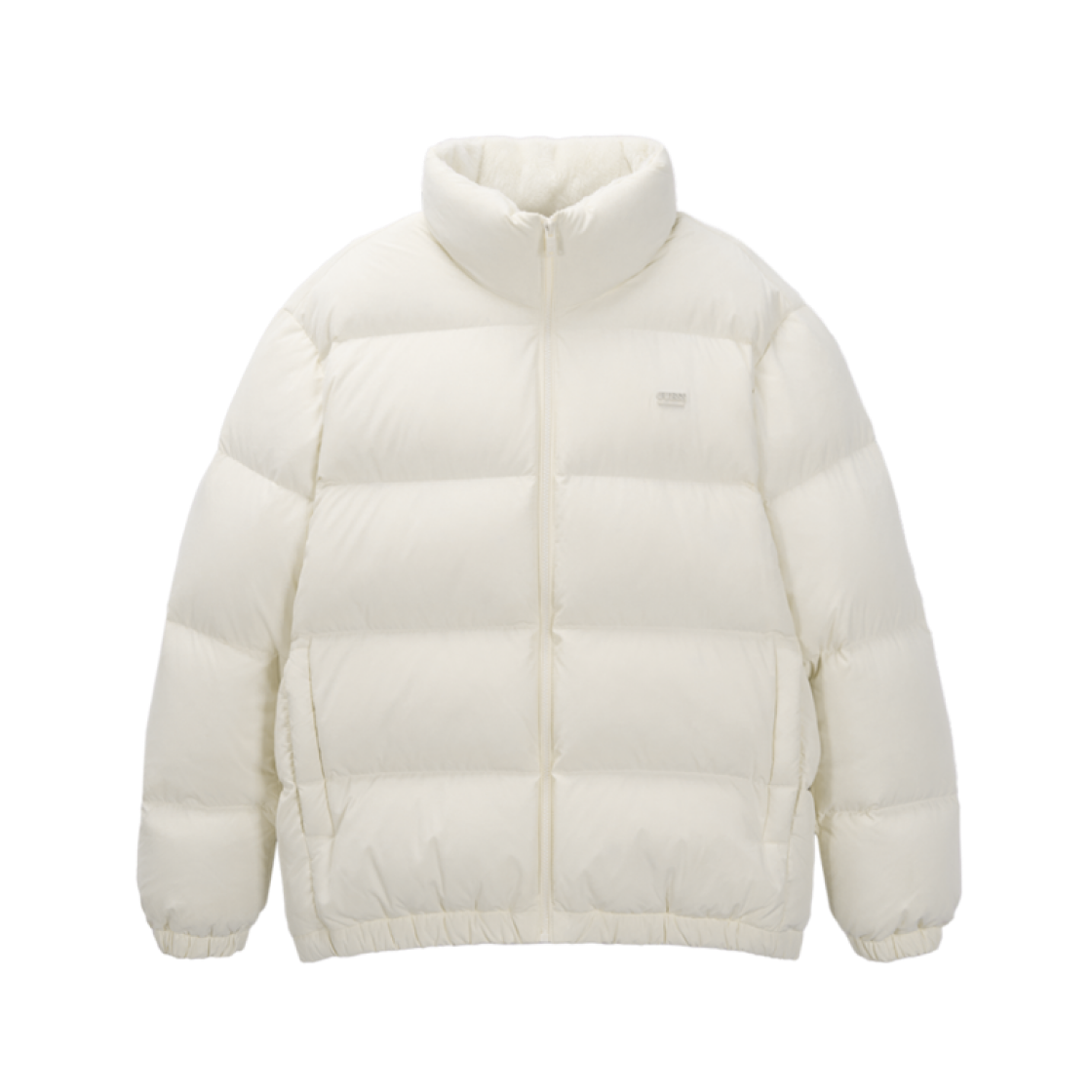 게스 뉴 베이직 푸퍼 아이보리 | GUESS | KREAM