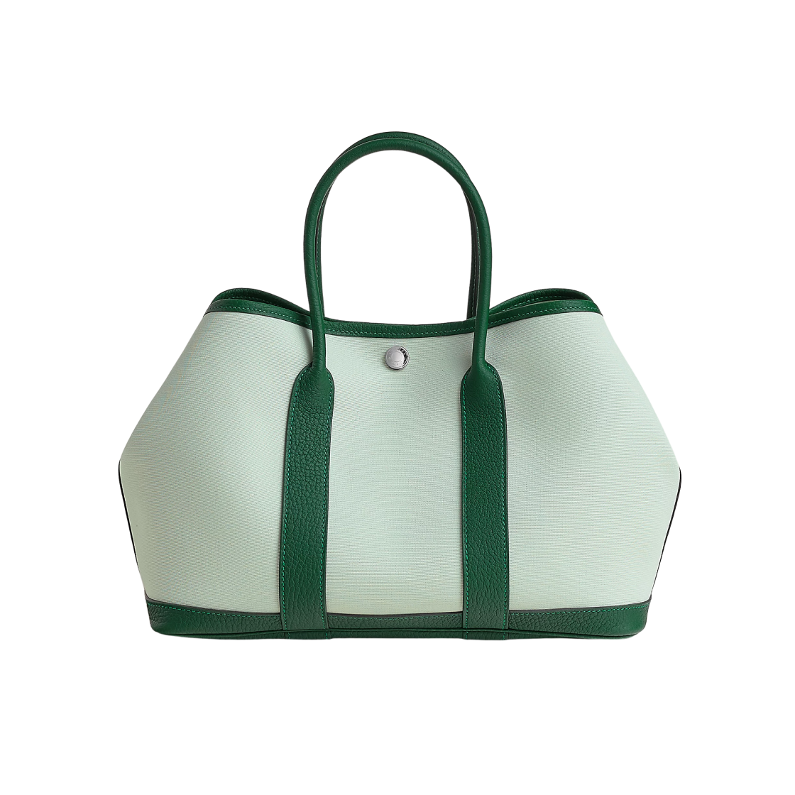 에르메스 가든 파티 30 백 오피시에 네곤다 & 팔라듐 하드웨어 베르 페퍼민트 베르 모옌 | Hermes | KREAM