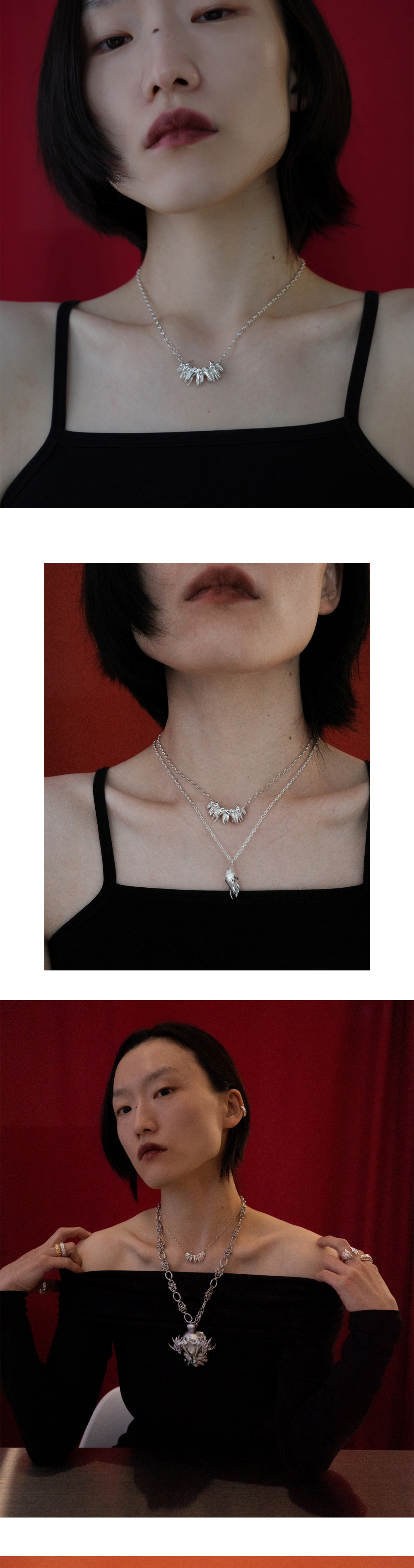 티스 그린 네클리스 | Teeth | KREAM