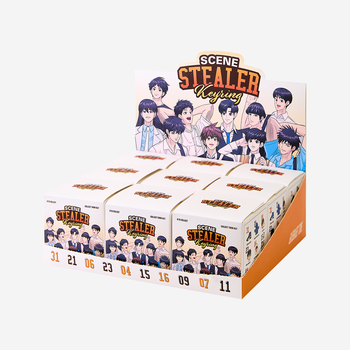 가비지타임 랜덤 씬 스틸러 키링 세트 | GARBAGE TIME | KREAM