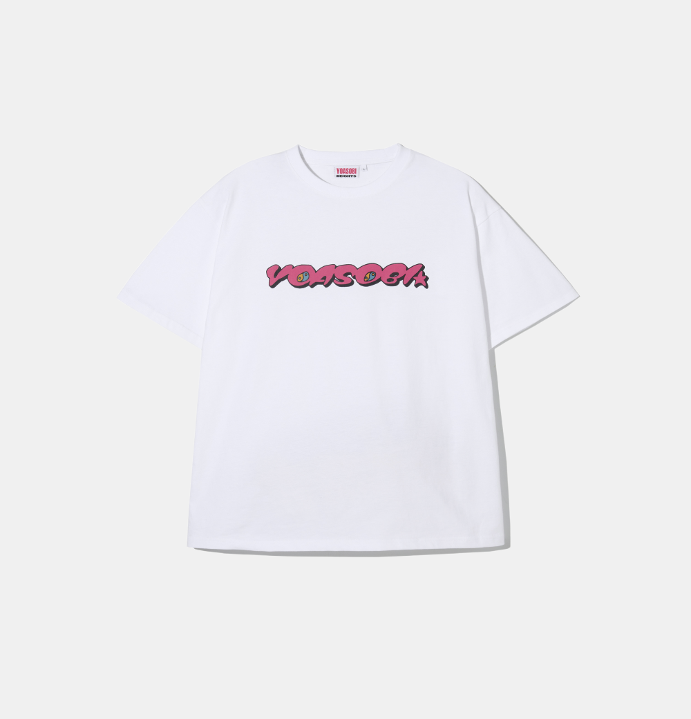 버블 티셔츠 화이트 | YOASOBI ASIA TOUR | KREAM