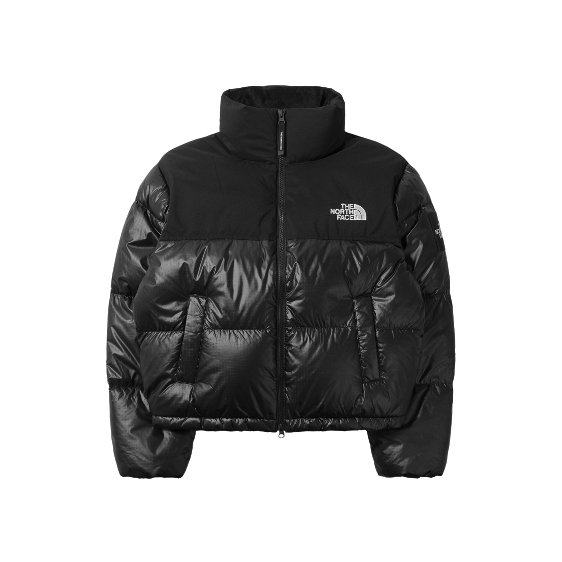 W 노스페이스 화이트 라벨 노벨티 눕시 Rds 다운 자켓 블랙 The North Face Kream
