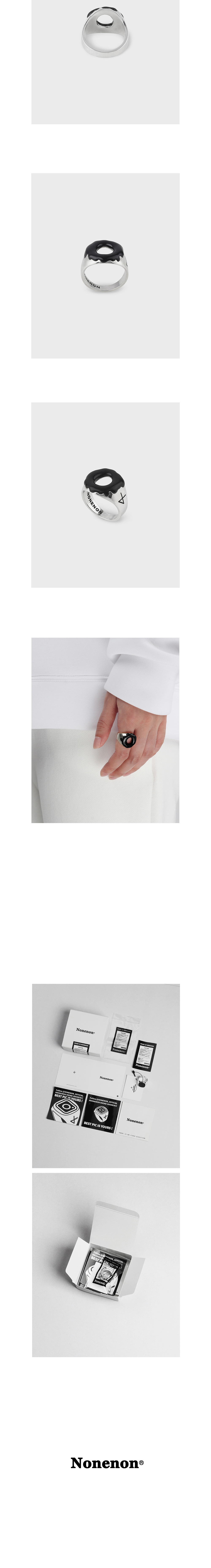논논 초콜렛 도넛 링 | Nonenon | KREAM