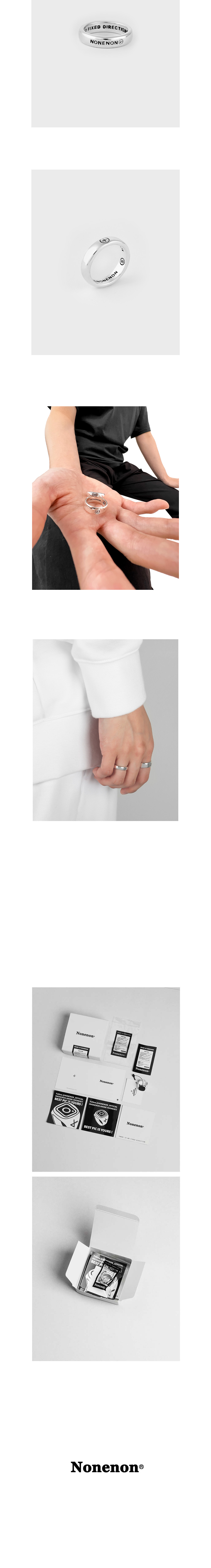 논논 로고 플럼프 링 3mm | Nonenon | KREAM
