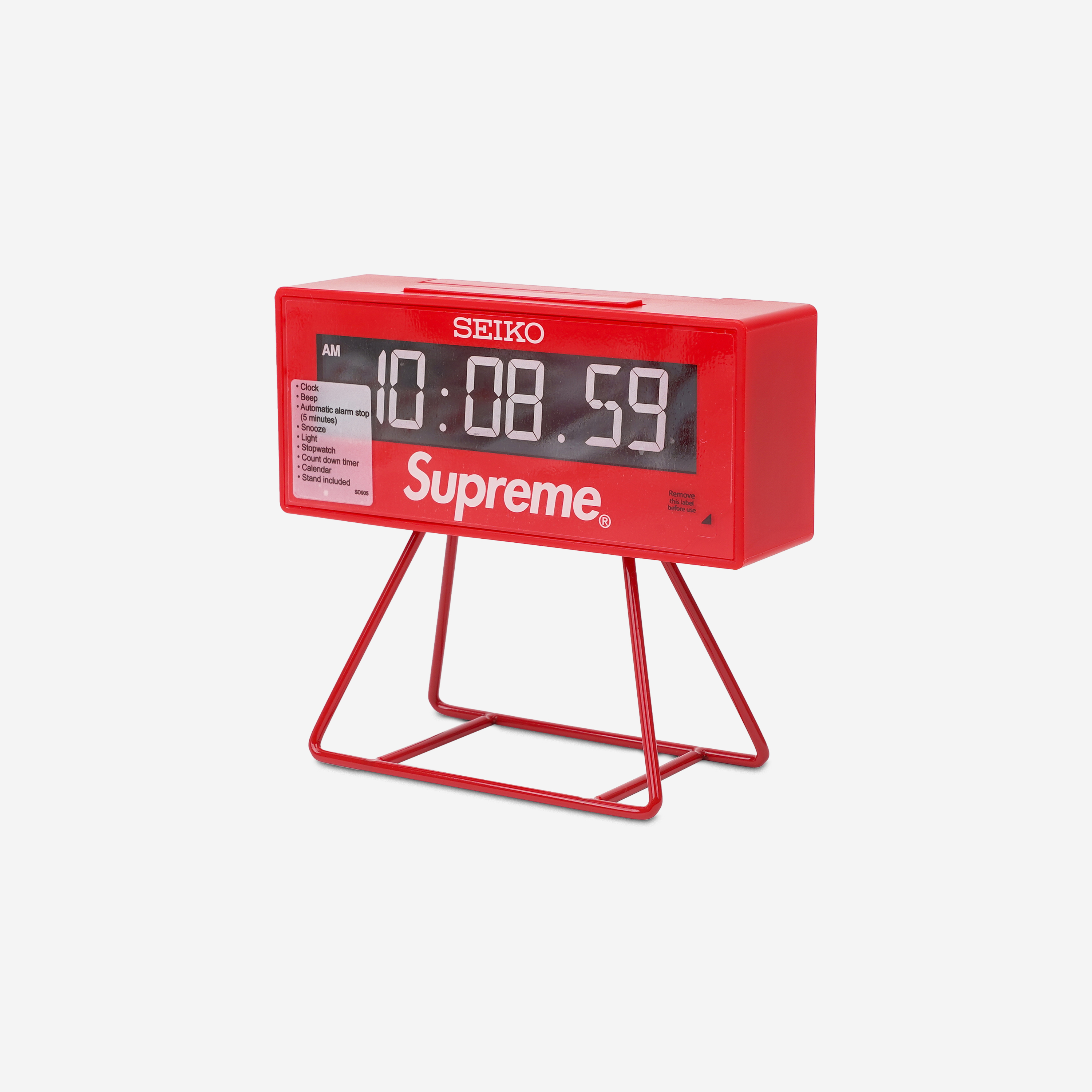 슈프림 x 세이코 마라톤 시계 - 21SS | KREAM