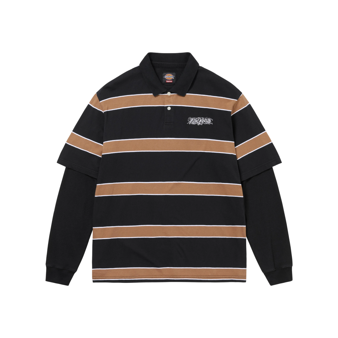 슈프림 x 디키즈 써멀 폴로 블랙 - 24FW | Supreme | KREAM