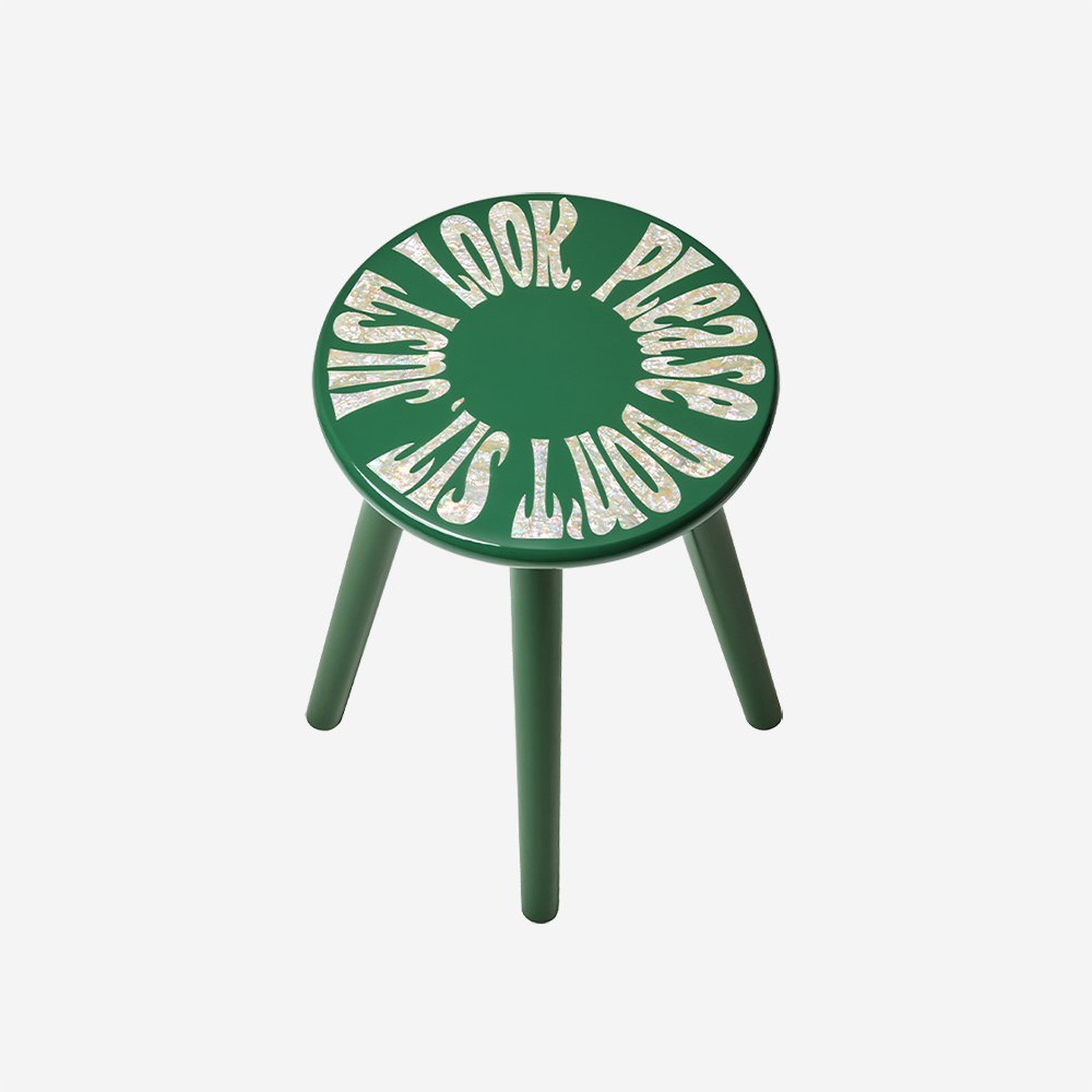 세이투셰 자개 스툴 그린 | Say Touche | KREAM