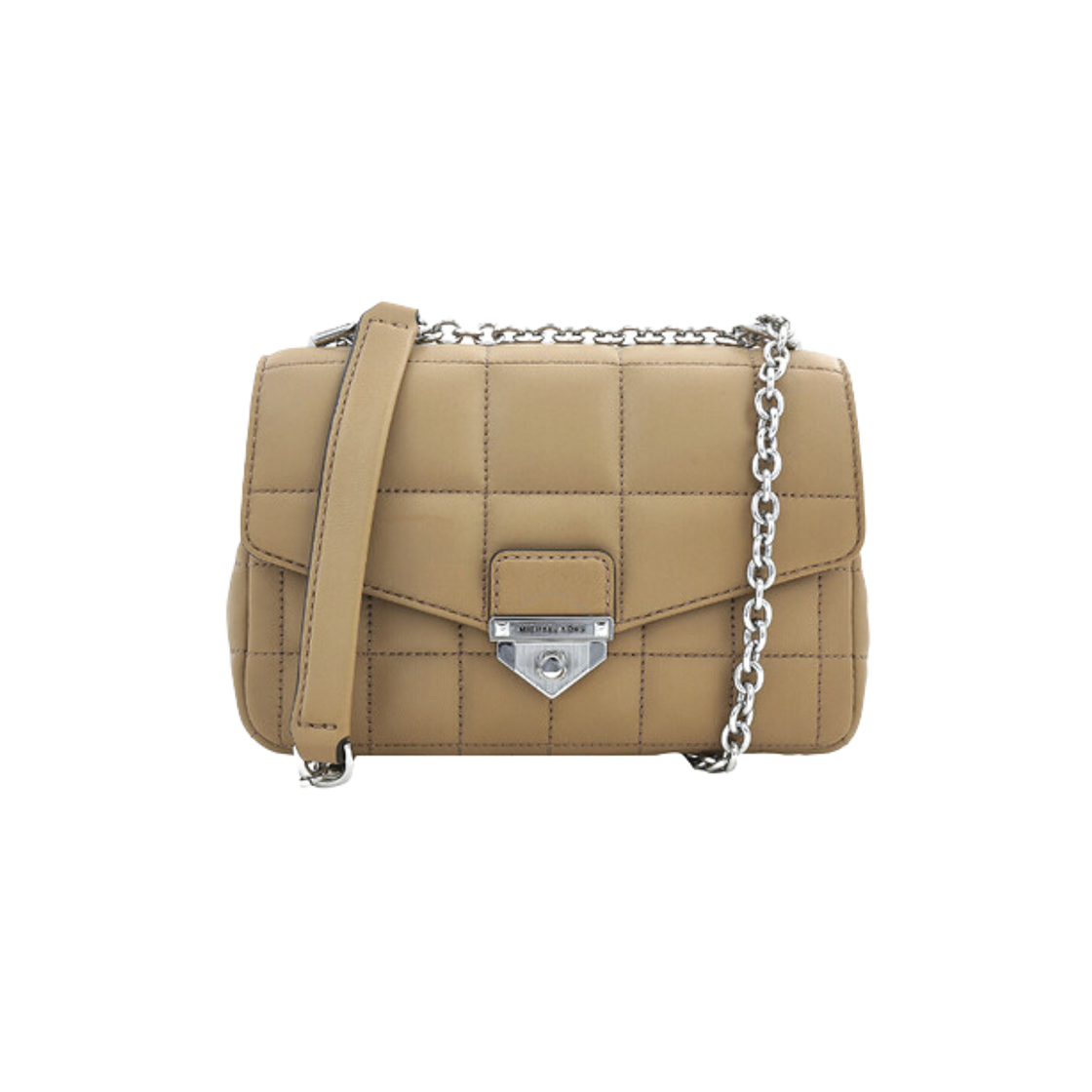 마이클 코어스 소호 퀼티드 스몰 크로스바디백 카멜 | Michael Kors | KREAM