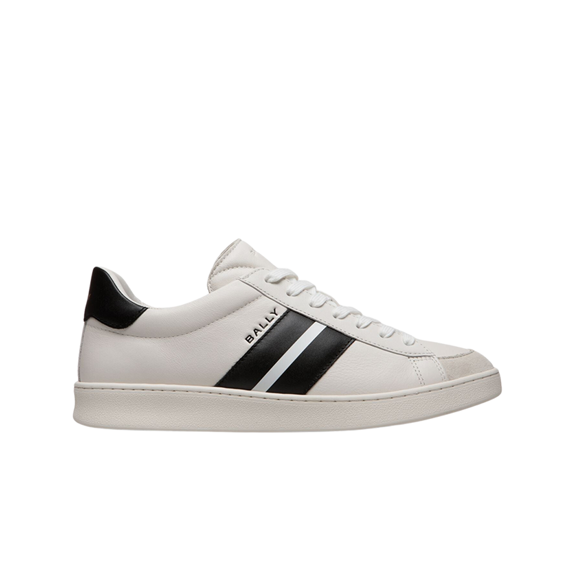 (W) 발리 티아고 레더 테니스 스니커즈 화이트 블랙 | Bally | KREAM
