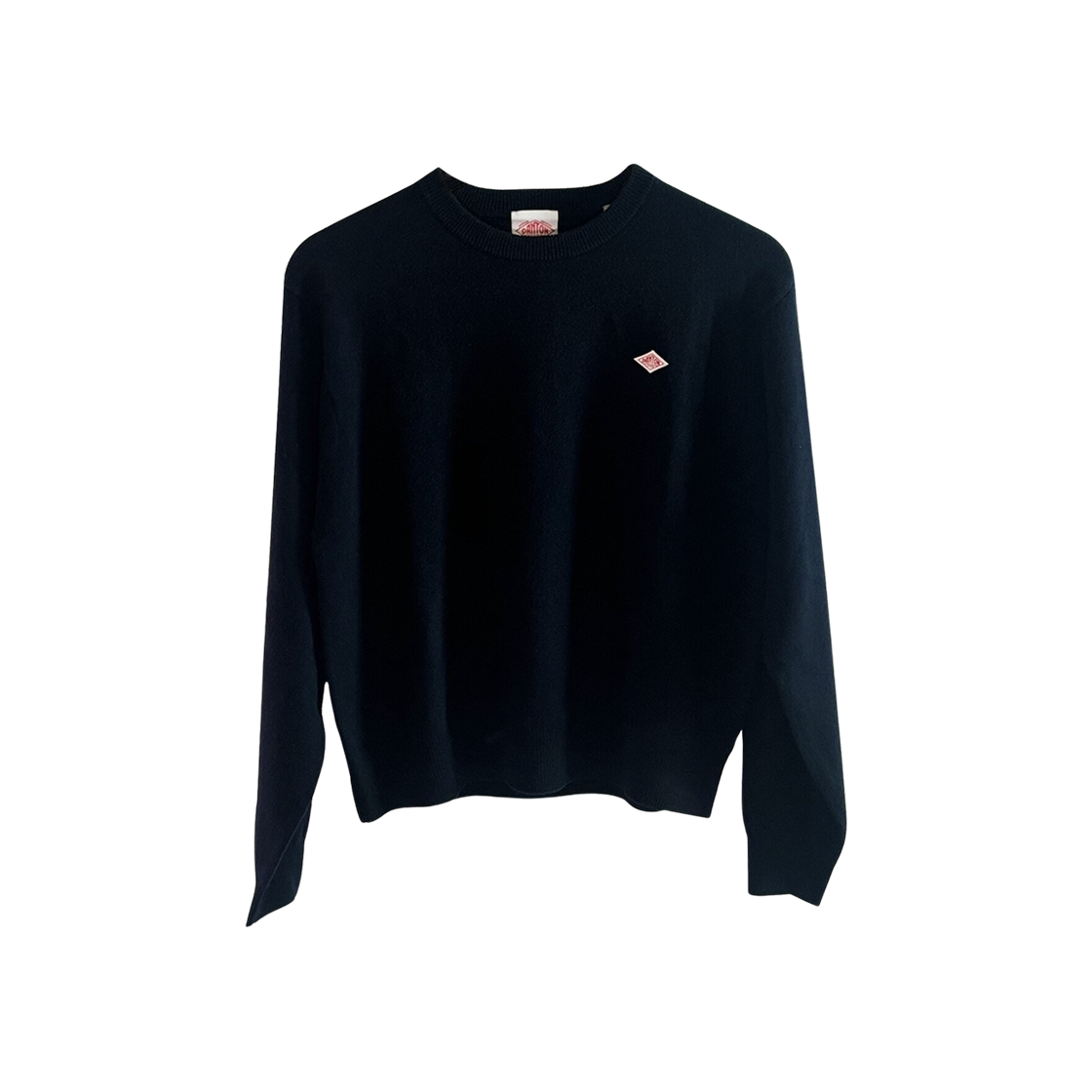 (W) 단톤 램스울 크루넥 니트 풀오버 다크 네이비 | Danton | KREAM