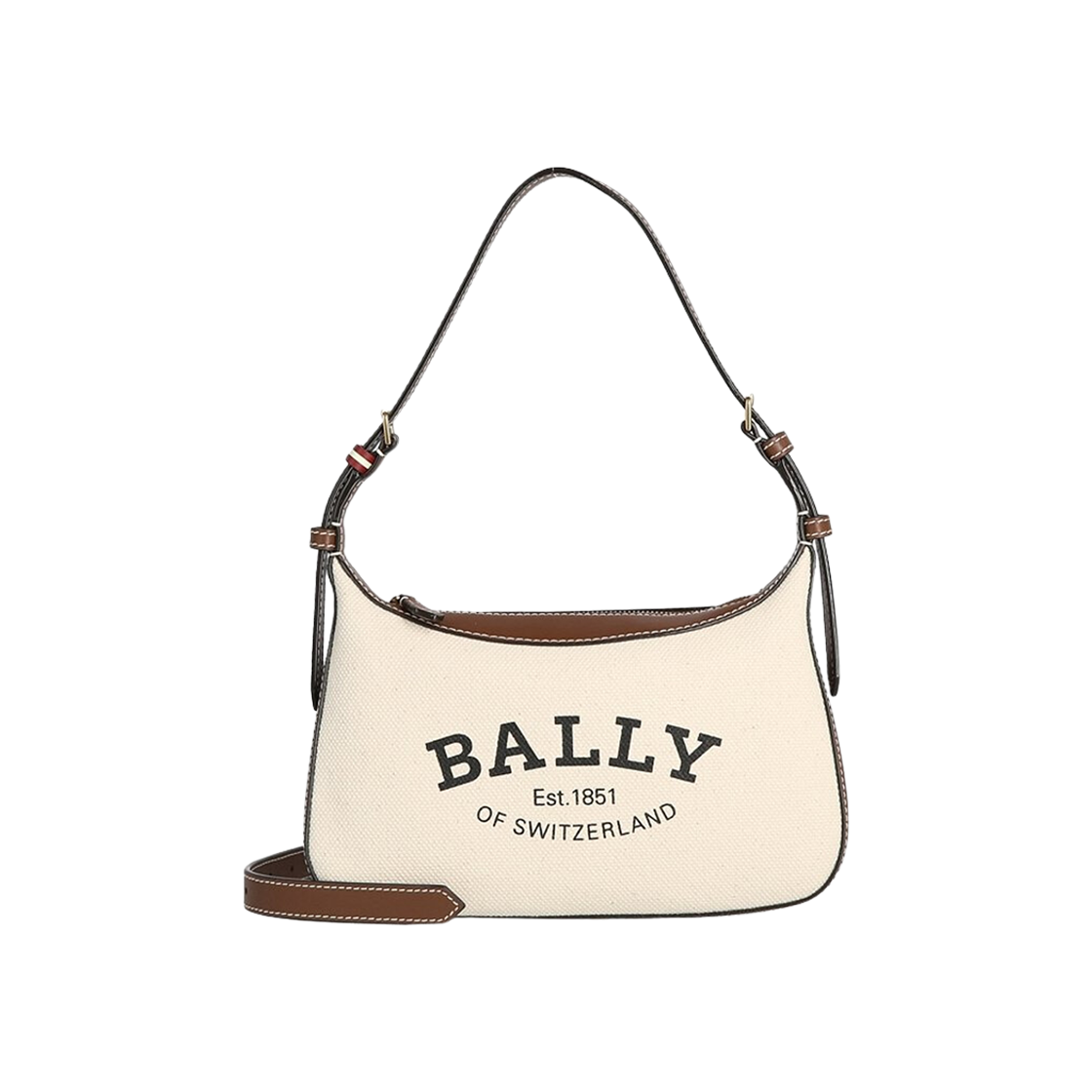 발리 코랄리에 캔버스 레더 호보백 베이지 | Bally | KREAM