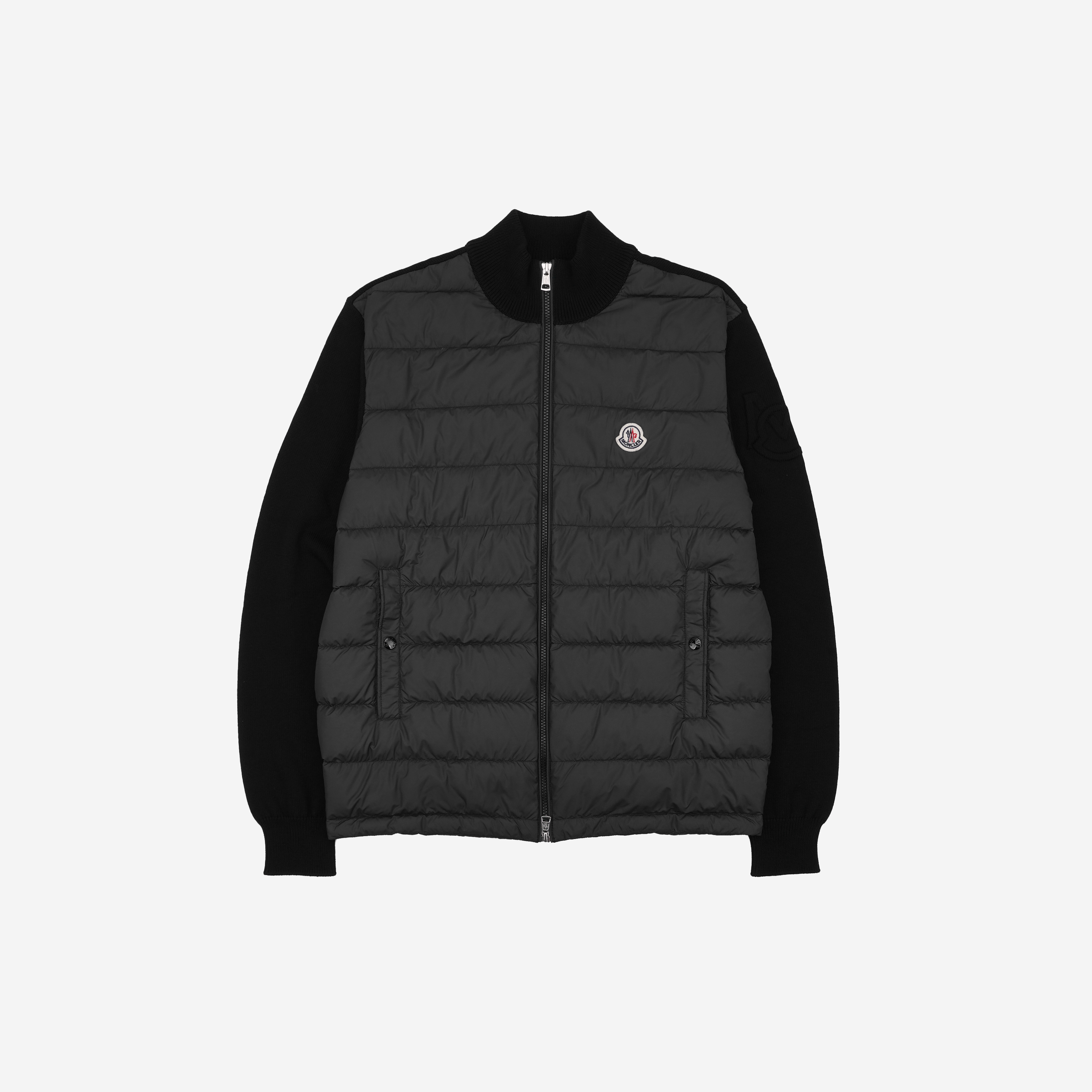 몽클레르 패딩 울 가디건 블랙 - 23SS | KREAM