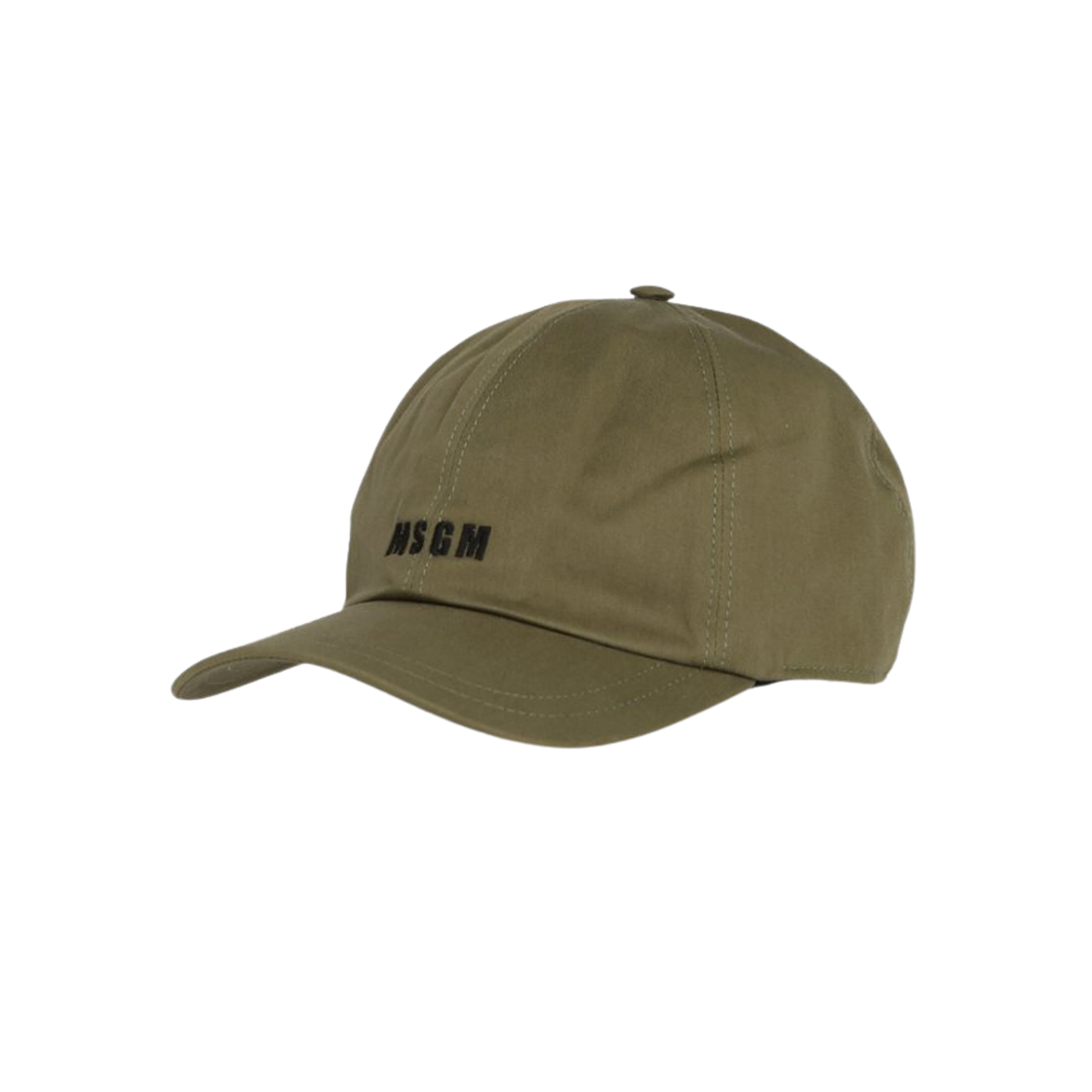 엠에스지엠 자수 로고 베이스볼 캡 카키 | MSGM | KREAM