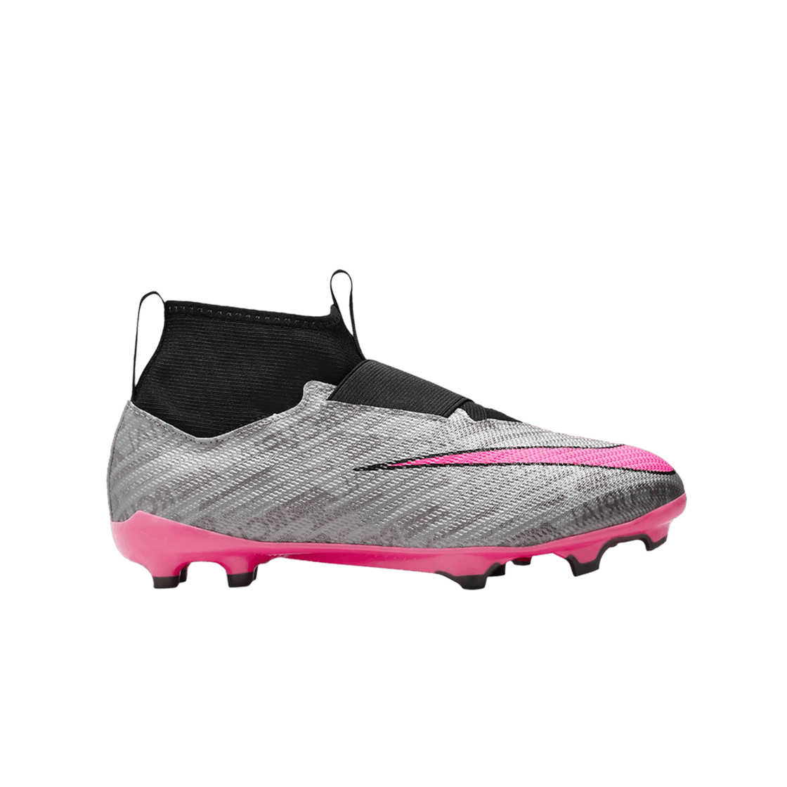 나이키 줌 머큐리얼 슈퍼플라이 9 프로 XXV FG 메탈릭 실버 하이퍼 핑크 | Nike | KREAM
