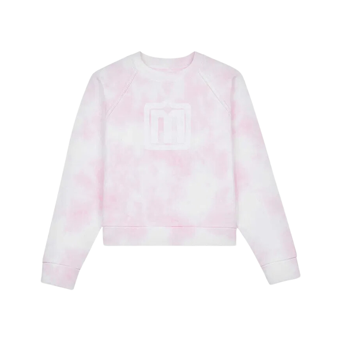 (W) 마쥬 타이 다이 프린트 스웨트셔츠 로즈 | Maje | KREAM