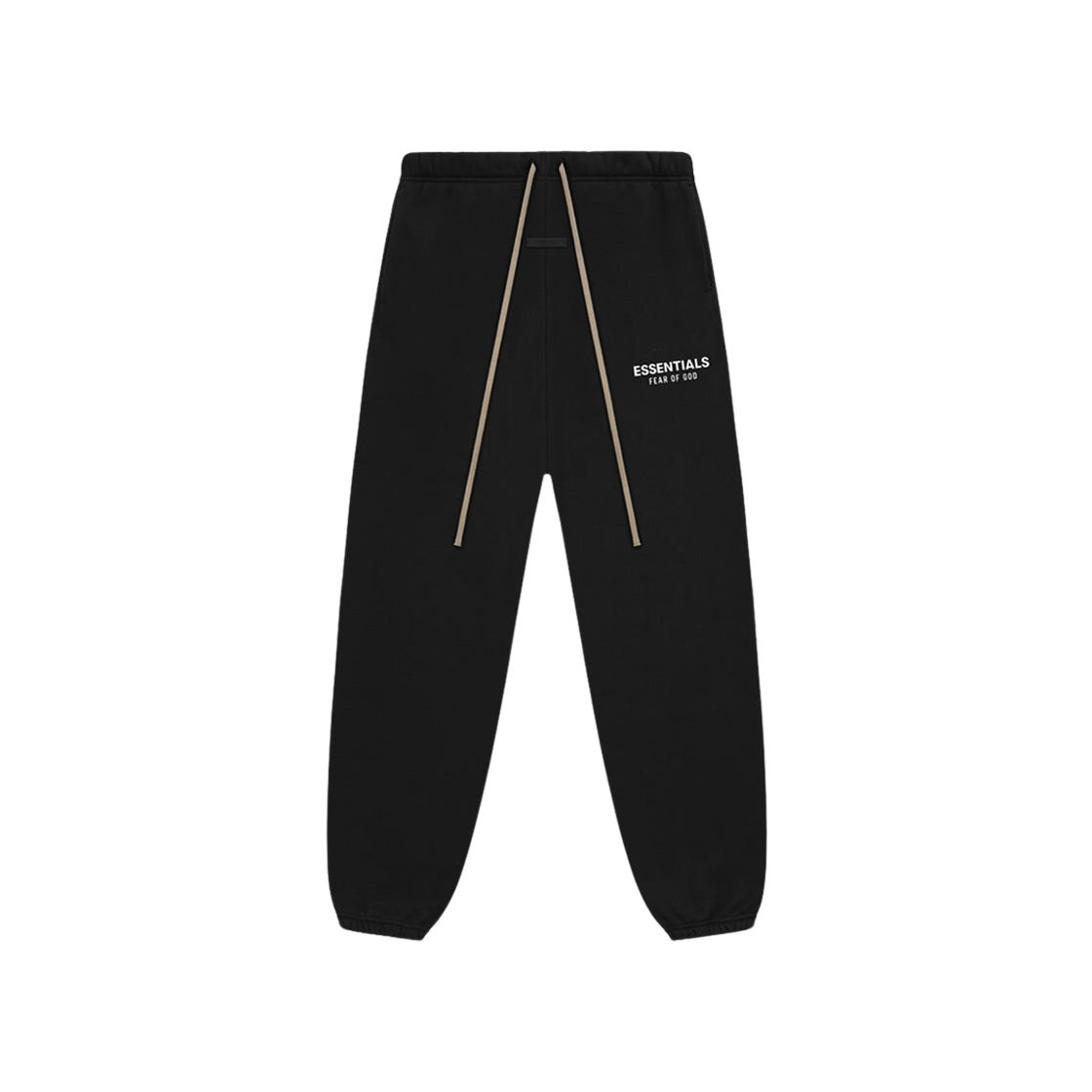 에센셜 플리스 에센셜 스웨트팬츠 블랙 - 24FW | Essentials | KREAM