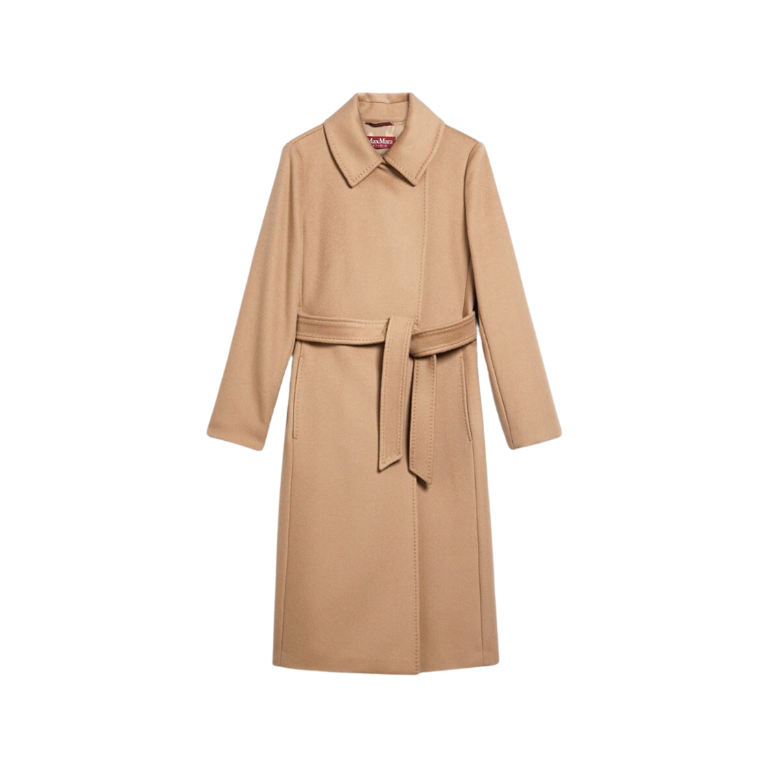 (W) 막스마라 스튜디오 비콜라그 울 코트 카멜 | Max Mara | KREAM