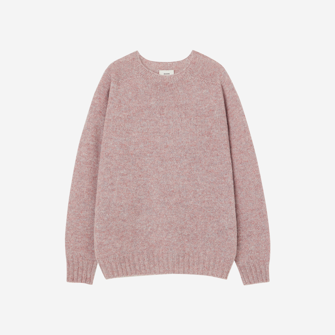 르아브 홀가먼트 울 쉐기독 니트 히말라야핑크 | LEARVE | KREAM