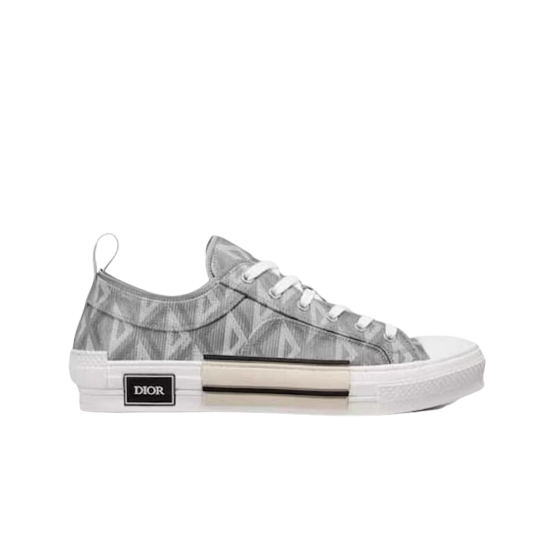 디올 B23 로우탑 CD 다이아몬드 그레이 화이트 | Dior | KREAM