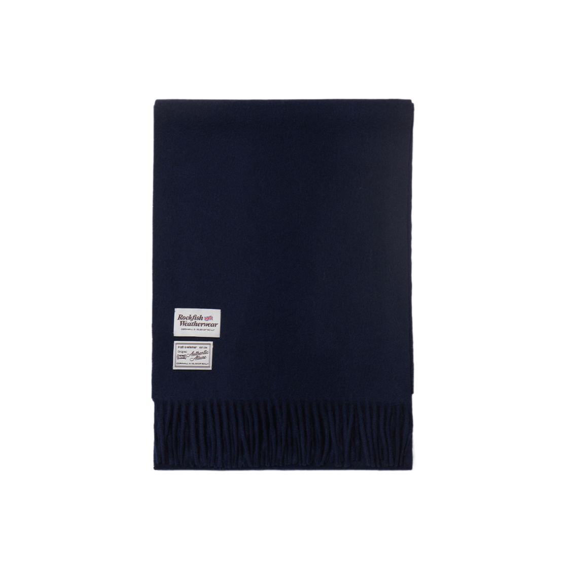 (W) 락피쉬웨더웨어 클래식 울 머플러 네이비 | Rockfishweatherwear | KREAM