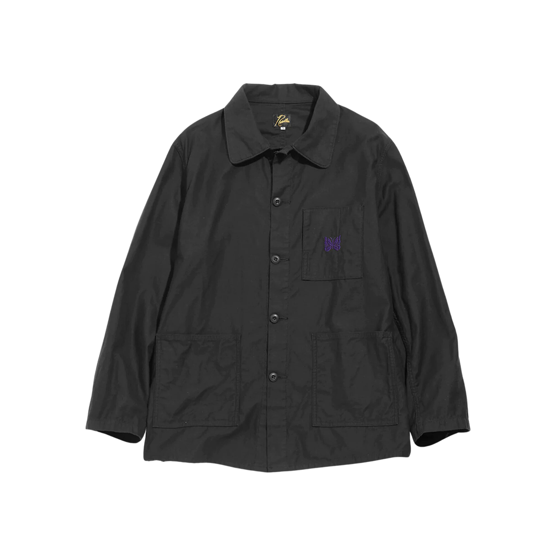 니들스 D.N. 커버올 백 사틴 블랙 | Needles | KREAM