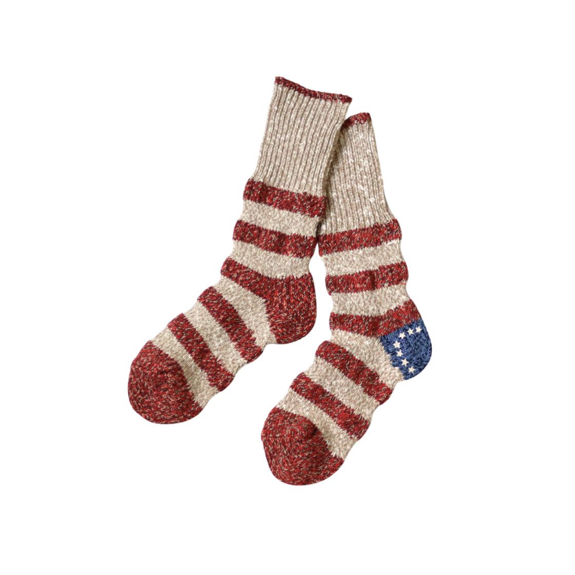 캐피탈 56 플래그 보더 삭스 레드 | Kapital | KREAM